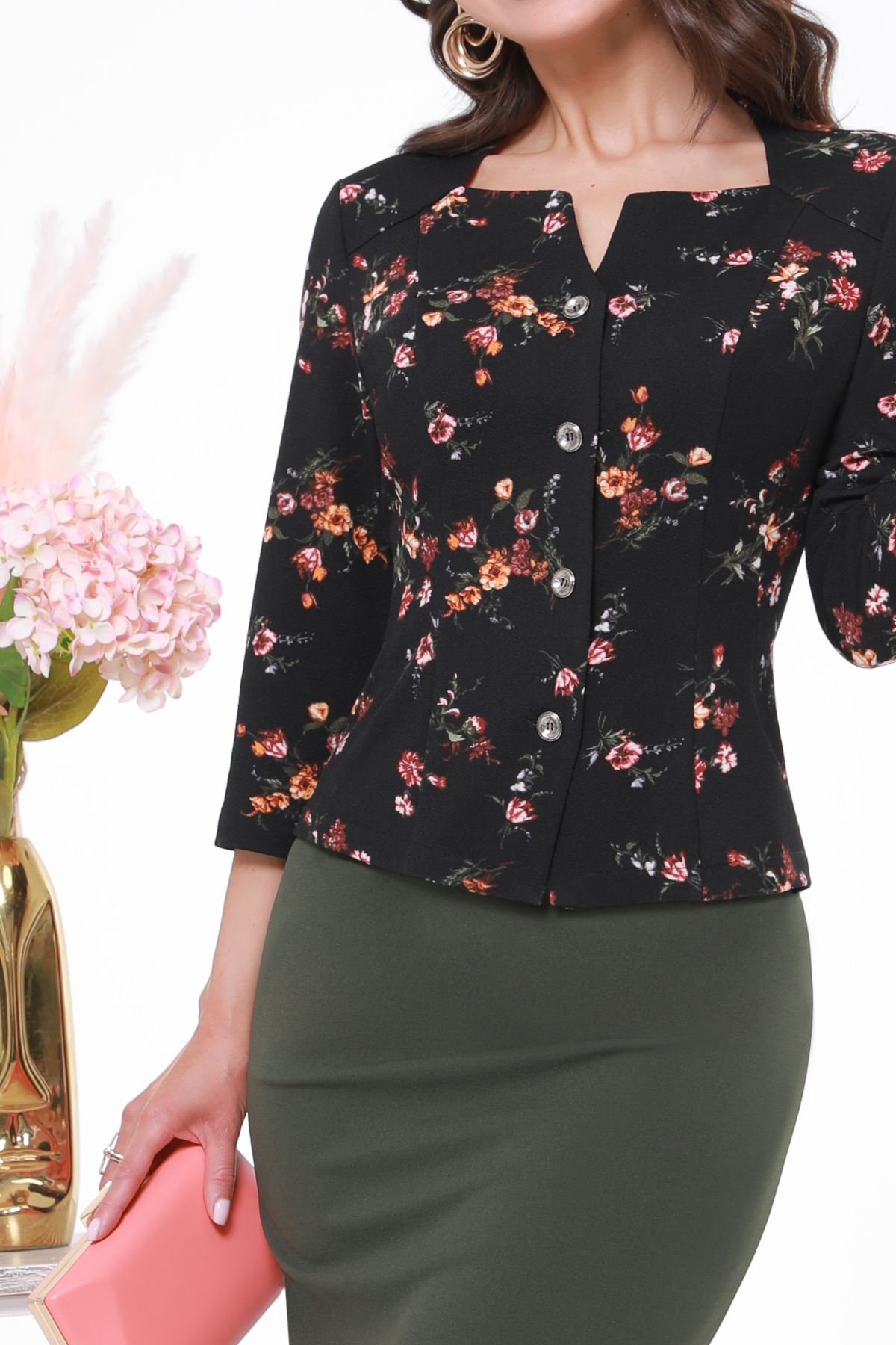 Костюм женский с жакетом - купить оптом по выгодной цене | Интернет-магазин «DS Trend»