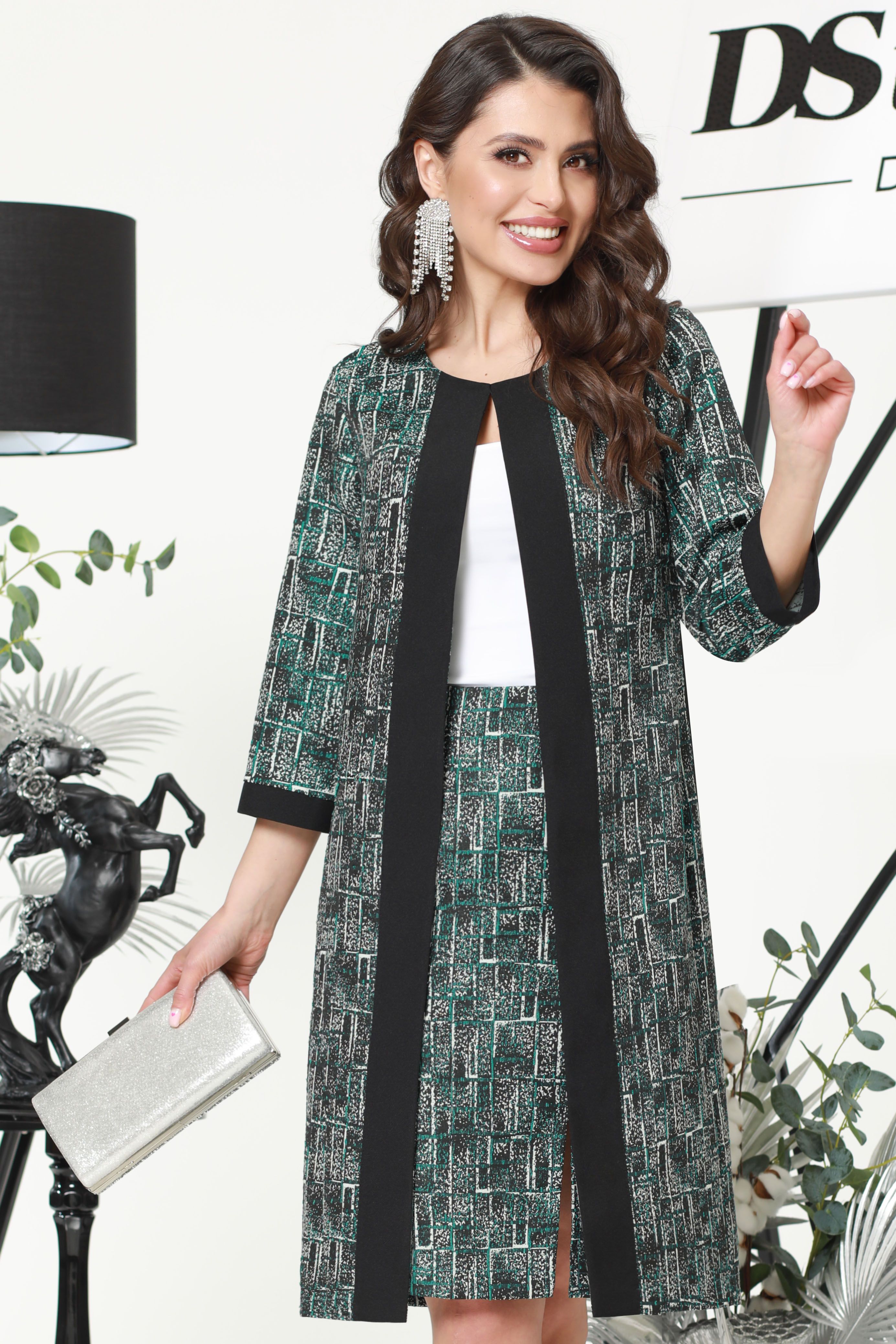 Купить Кардиган Летний вечер, шик по цене: 1 000 ₽ арт. Кр-0082 - DStrend