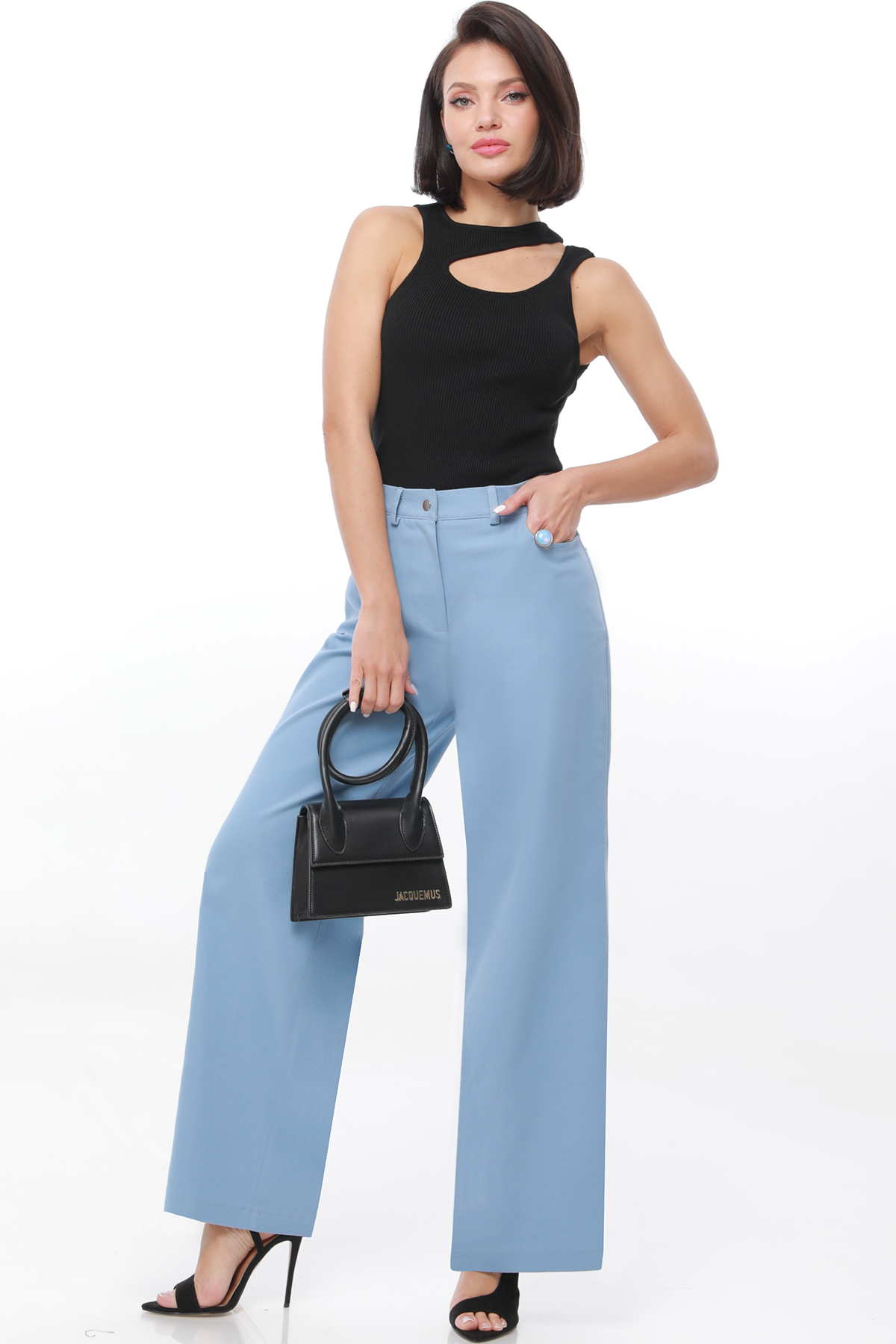 Купить Брюки Полна энергии, блю по цене: 1 440 ₽ арт. Бр-0234 - DStrend