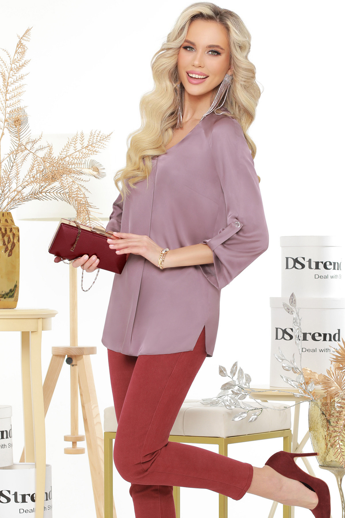 Купить Блузка Элиан, фурор по цене: 750 ₽ арт. Б-1417 - DStrend